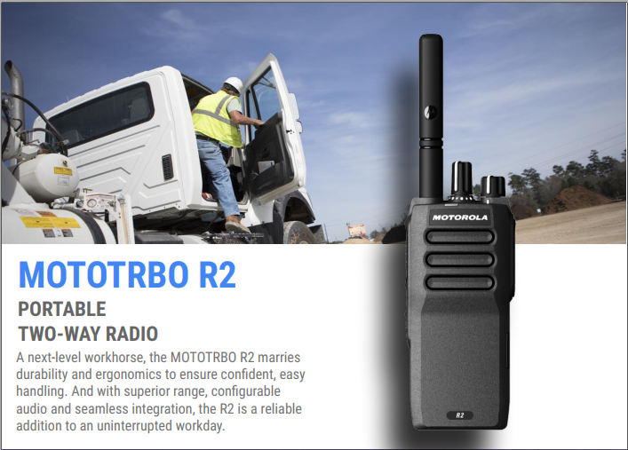 MOTOROLA R2 - Công ty cổ phần GIẢI PHÁP VÀ CÔNG NGHỆ DTECH